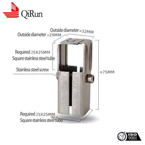 Stainless Steel Two Ways Pipe Connector Clamp Pipe Clamp Connector