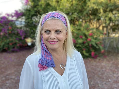 Natalie Head Scarf Crochet Pattern Crochet Patterns For Sale