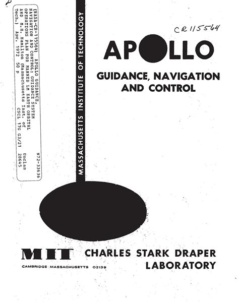 Apollo Guidance Navigation And Control Guidance System Operations Plan Manned Desertcart Kuwait