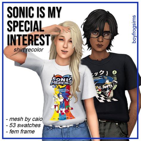 Sims 4 Sonic The Hedgehog Cc