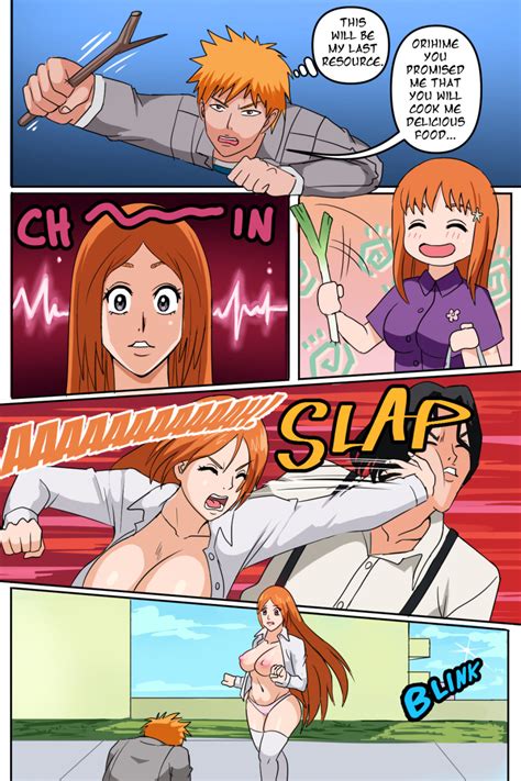 Rule 34 Big Breasts Black Hair Bleach Female Ichigo Kurosaki Inoue