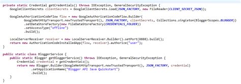 구글 블로그blogger Java Api 자동 포스팅 방법2 Java 코드 공유 일체유심조