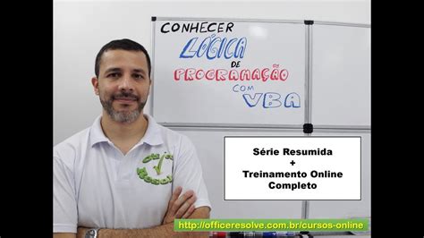 Lógica De Programação Com Vba Estrutura Condicional Youtube