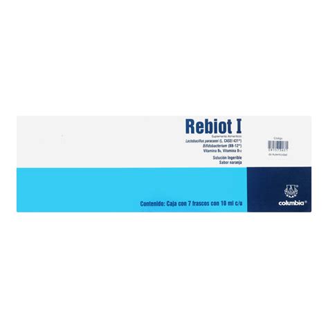 Rebiot I Oral 10ml Con 7 Ampulas L Paracaseivit B12vit B6 — Wecare