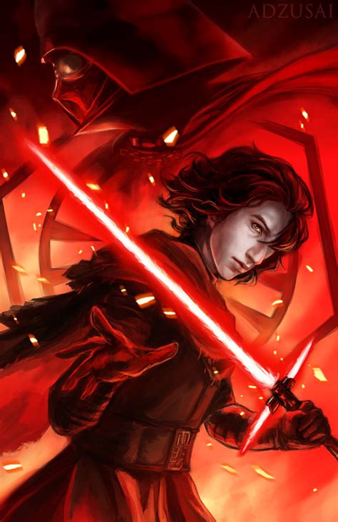 Kylo Ren By Angelofdeathz Trying To Finish One