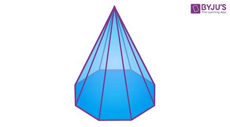 Octagonal Pyramid Regular Hexagonal Pyramid 3d Geometric Solid