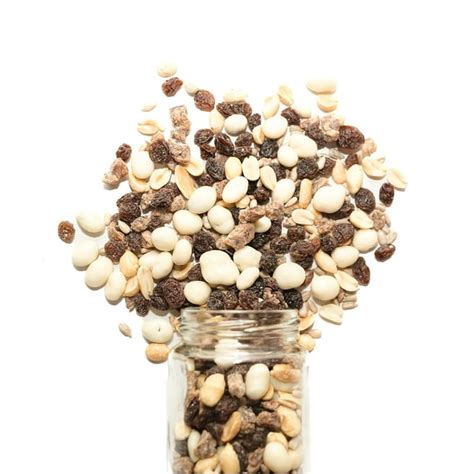 Yogurt Trail Mix With Mixed Nuts Dried Fruit Healthy For Adults And