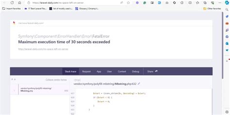 Tayyib Yasin On Linkedin Laravel Daily Is Showing Errors On The