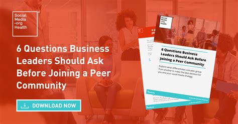 6 questions business leaders should ask before joining a peer community