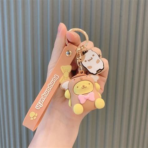 Japanese Cute Cartoon Keychain Kawaii Kitty Keychain Kawaii Etsy In