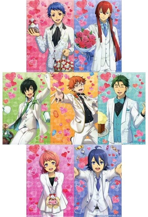 全7種セット 「king Of Prism プリズムラッシュlive トレーディング缶バッジ Vol4 ホワイトデー大感謝祭 Ver」の