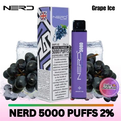 Nerd Square 5000 Puffs Disposable Vape 2 Vape Dubai King