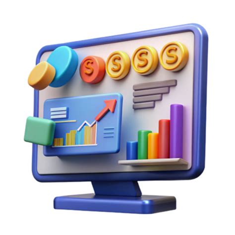 Extraordinary Minimalist Financial Dashboard Visualizing Growth Data Insights 4k 56744848 Png