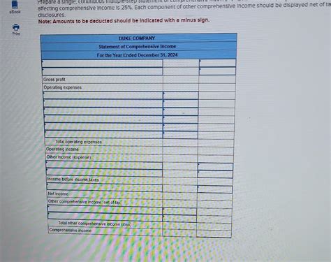 Solved Problem 4 8 Algo Multiple Step Statement Of Income