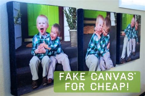 Fake Canvas For Cheap