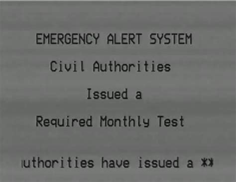Emergency Alert System Audiovisual Identity Database