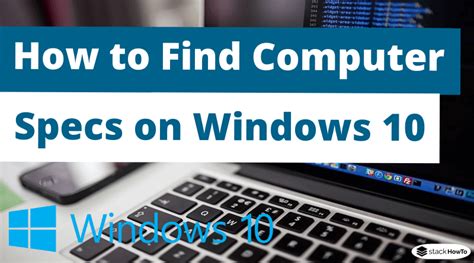 How To Find Computer Specs On Windows StackHowTo