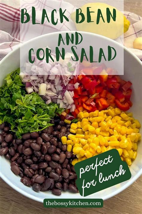 Black Bean And Corn Salad Hello Savory Kitchen
