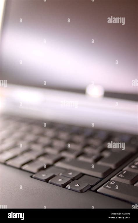 Monitor And Keyboard Stock Photo Alamy