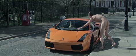 NAKED GUY TRIES TO STOP CAR ThisVid
