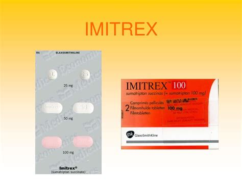 Ppt Imitrex Powerpoint Presentation Free Download Id4004820