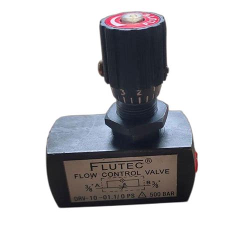 Low Pressure Water Flutec Flow Control Valve For Gas Industries Cast