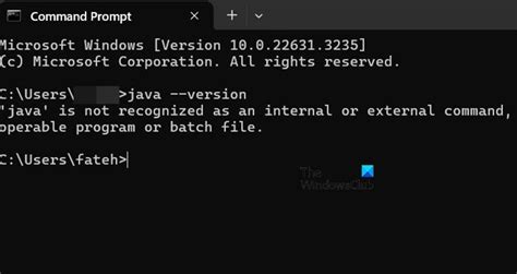 java não é reconhecido como comando interno ou externo tiempo de frikis