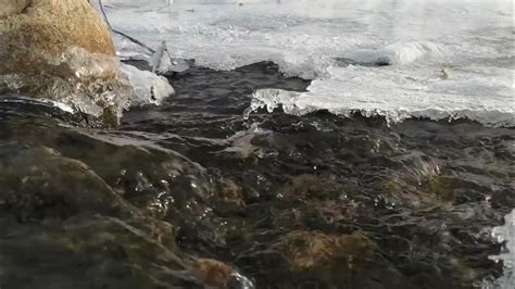 자연의 겨울 자장가 10시간 동안의 시냇가 소리 Youtube