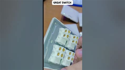 ঘরের দেয়ালের আভিজাত্যে ব্যবহার করুন Great এর নান্দনিক ডিজাইনের ক্লাসিক হোয়াইট সুইচ। Youtube