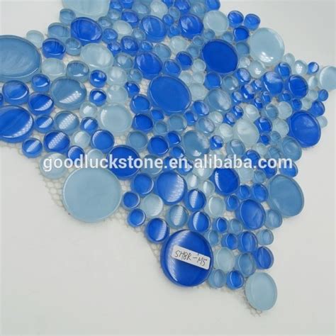 Bubble Glass Tiles Stylish And Durable Mosaics For Home And Pool