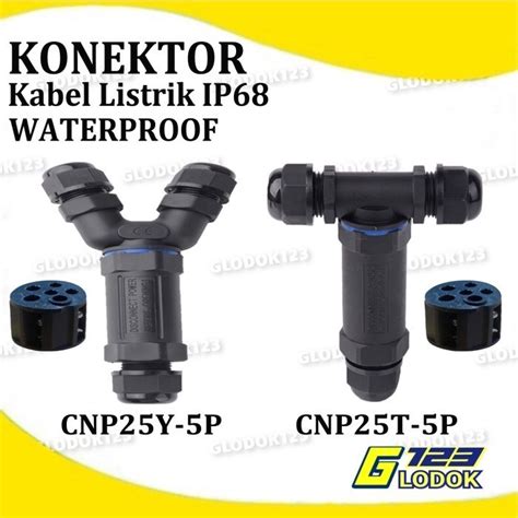 Jual Sambungan Konektor Kabel Listrik Tahan Air Outdoor Waterproof Ip T Y Shopee Indonesia
