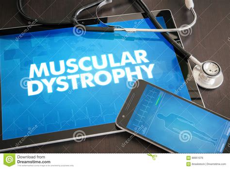 Muscular Dystrophy Neurological Disorder Diagnosis Medical Stock