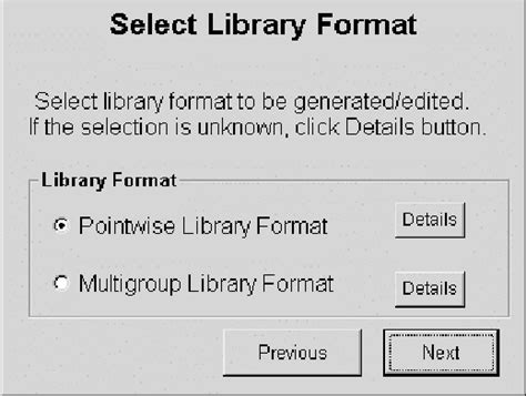 A Selection Menu Of Cross Section Generation Download Scientific Diagram