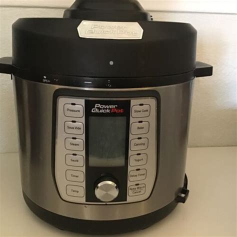 Power Quick Pot Y6d 36 6 Quart 1200w One Touch Multicooker Black