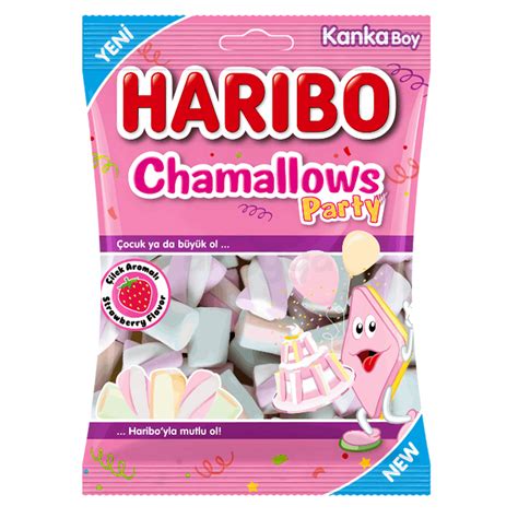 Haribo Chamallows Pink And White Candy 150g Arogga Ltd