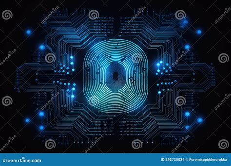 Biometric Identification Fingerprint Scanning The System Of Fingerprint
