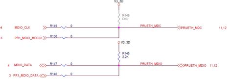 Using Same Am437x Mdio Signals Configuring Phy 1 For Rgmii And Phy 2 For Pruicss Mode