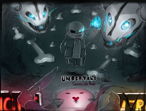 Undertale Genocide By Evangelinne On Deviantart