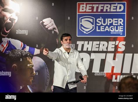 Brian Carney Former Player And Noe Sky Sports Presenter During The 2025 Betfred Super League