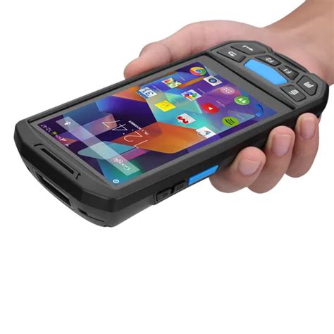 Handheld Terminal Industrial PDA 4G Android Barcode Scanner With SIM Card 4G Android Barcode