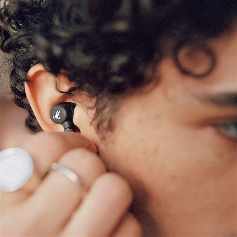 Marshall Motif II A N C True Wireless Noise Cancelling Earbuds Black Best Buy