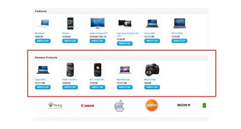 OpenCart Random Product