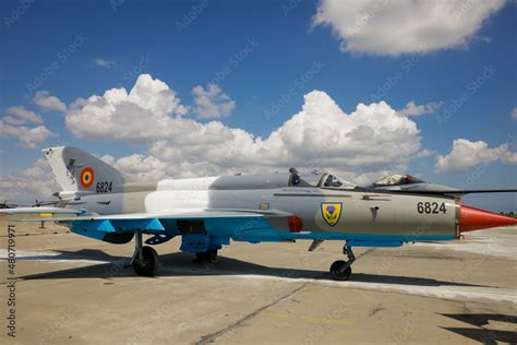 Romanian Air Force Mikoyan Gurevich Mig 21 Lancer Supersonic Jet