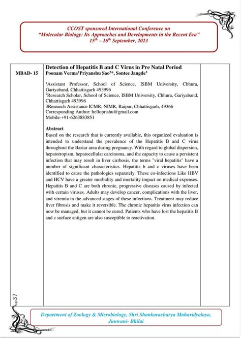 Pdf Hepatitis B And C Virus In Pregnancy