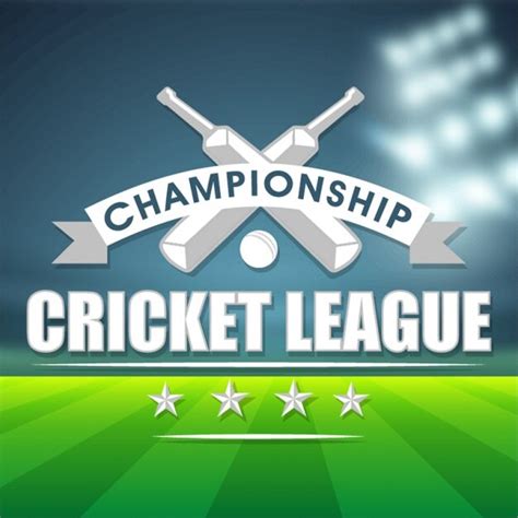 Fondo de liga de cricket en diseño plano Vector Premium