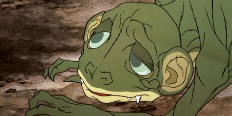 Gollum Hobbit Animado Lord Of The Rings Gollum El Juego Basado En El
