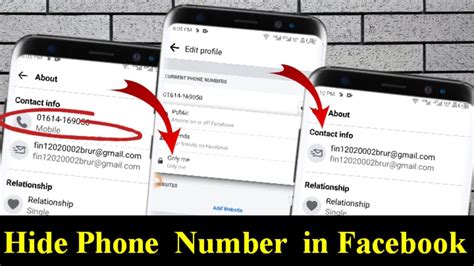 How To Hide Phone Number In Facebook Full Guide Youtube