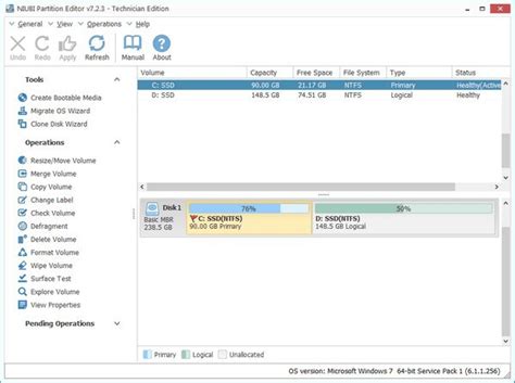 【niubi partition editor 分区编辑器 v7 8 0免费版怎么用】niubi partition editor 分区编辑