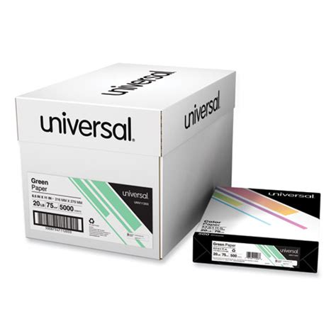 Deluxe Colored Paper 20 Lb Bond Weight 85 X 11 Green 500 Sheets