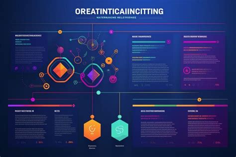 Premium Photo Vibrant Infographic Outlining The Benefits Of Generative Ai